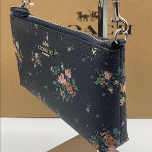 Coach | Bags | Coach Zip Top Crossbody With Rose Bouquet Print | Poshmark